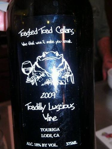 Toasted Toad Cellars Toadilly Luscious Touriga | Vivino US