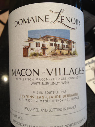 Jean-Claude Debeaune Domaine Lenoir Mâcon-Villages | Vivino France
