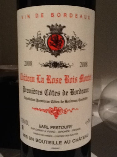 Vignobles Pestoury Château La Rose Bois Montet Premières Côtes de ...