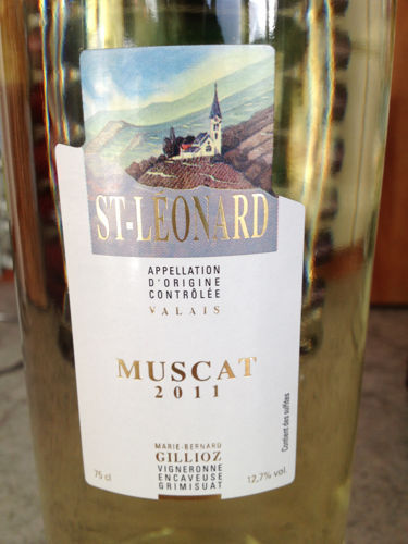 Marie Bernard Gillioz St. Léonard Muscat | Vivino US