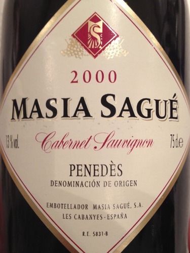 Masia Sague Sague Penedès Cabernet Sauvignon | Vivino Brasil