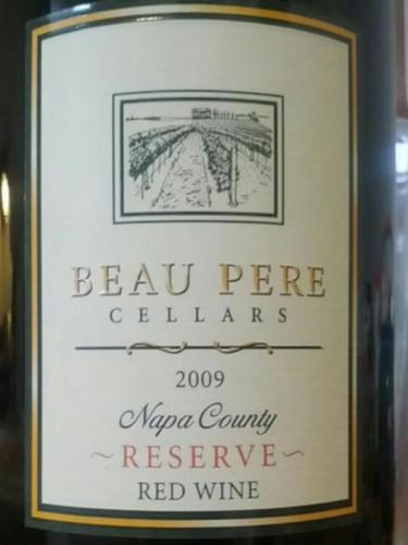 2018 Beau Pere Cellars Reserve Red | Vivino US
