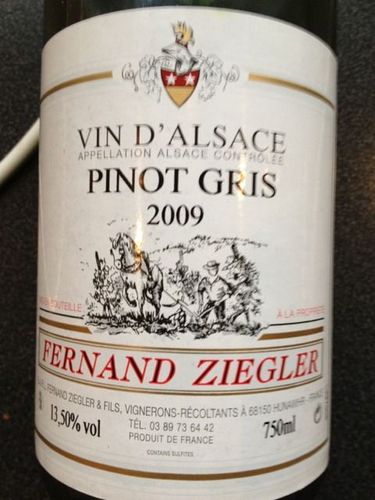 Fernand Ziegler Pinot Gris | Vivino US
