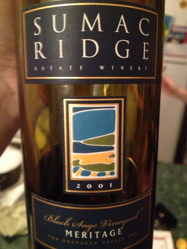 Sumac Ridge Estate Black Sage Vineyard Meritage | Vivino Australia