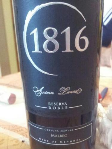 Anima Lunae 1816 Reserva Malbec Roble | Vivino US