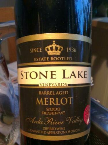 Stone Lake Vineyards Reserve Barrel Aged Merlot | Vivino US