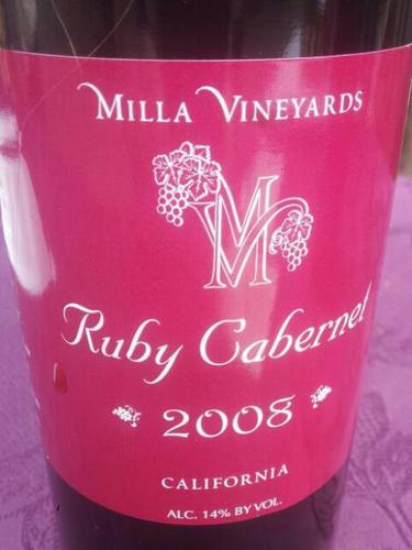 Milla Ruby Cabernet | Vivino US