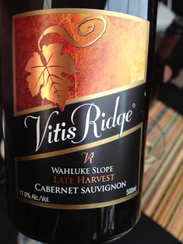 Vitis Ridge Late Harvest Cabernet Sauvignon | Vivino France