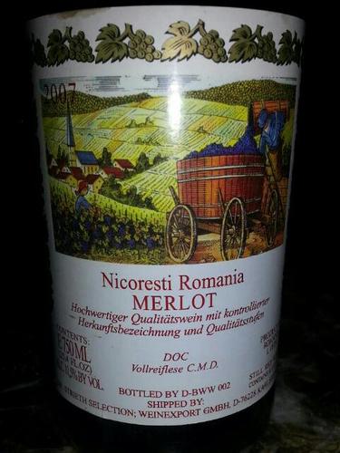 Murfatlar Nicoresti Merlot | Vivino US