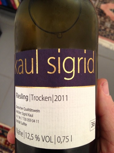 Kaul Sigrid Riesling Trocken | Vivino US