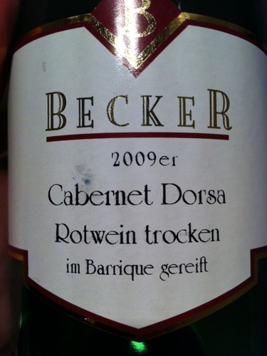 Becker Cabernet Dorsa Trocken | Vivino US