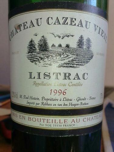 Château Cazeau Vieil Listrac | Vivino France