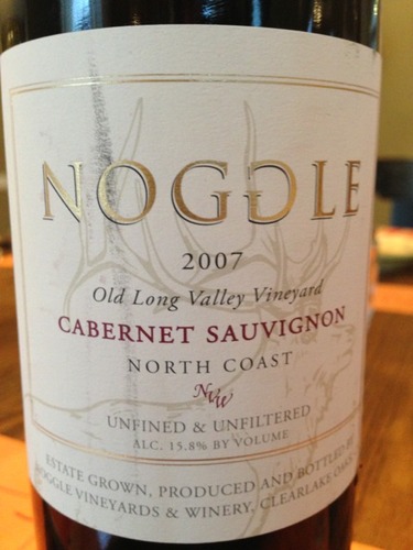 Noggle Old Long Valley Lake County Cabernet Sauvignon | Vivino