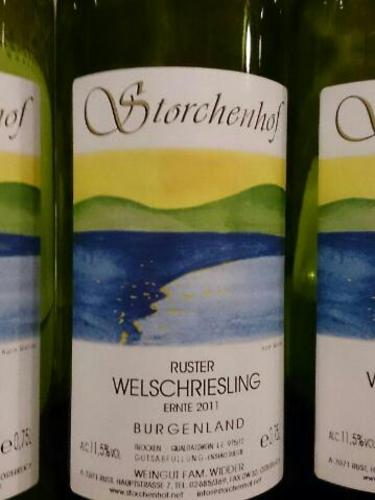 Storchenhof Ruster Welschriesling | Vivino US