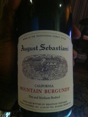 Sebastiani August Mountain Burgundy | Vivino US