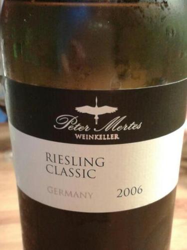 Peter Mertes Classic Riesling | Vivino US