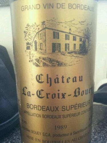 Château La Croix Bouey Bordeaux Supérieur | Vivino US