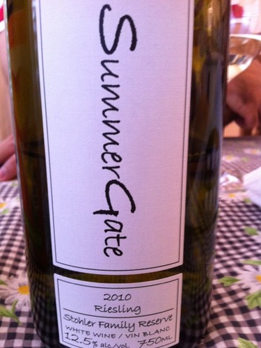 Summer Gate Stohler Family Reserve Riesling | Vivino US