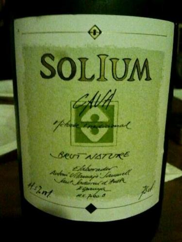 Solium Brut Nature Cava | Vivino Australia