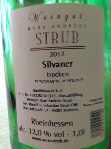 Weingut Hans Andreas Strub Silvaner Trocken | Vivino Australia
