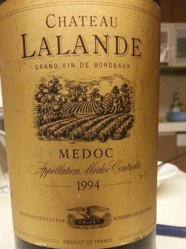 1994 Calvet Chateau Lalande Médoc | Vivino US