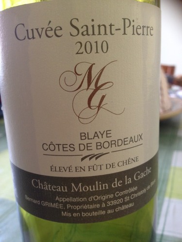 Château Moulin de la Gache Cuvee Saint Pierre Blaye Cotes De Bordeaux ...
