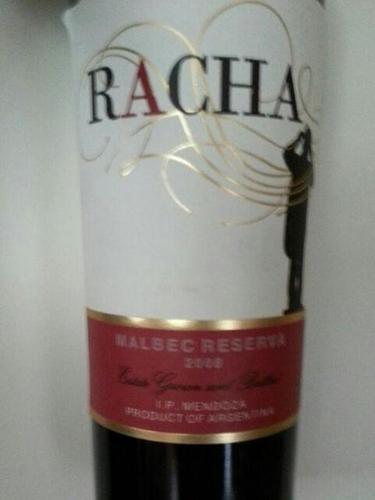 Racha Malbec Reserva | Vivino US