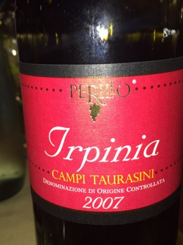 Perillo Campi Taurasini Irpinia | Vivino US