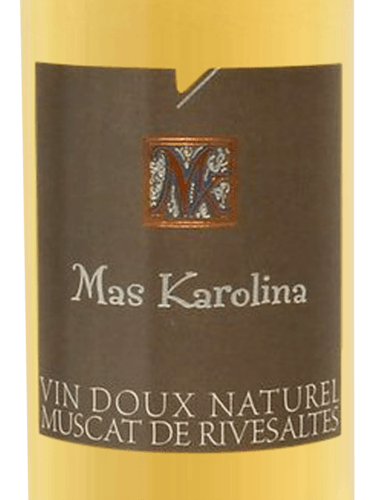 Mas Karolina Muscat de Rivesaltes Vin Doux Naturel | Vivino US