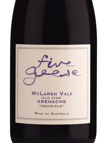 Five Geese Indian File Old Vine Grenache | Vivino Australia