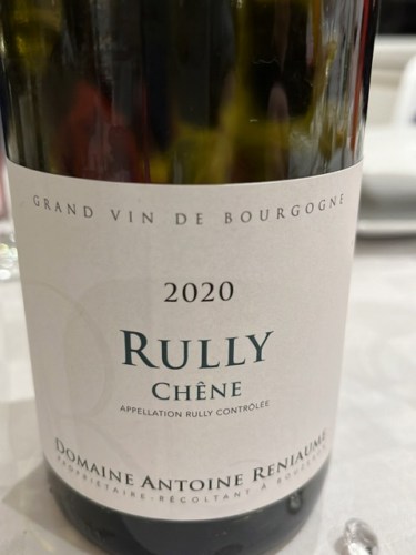 Antoine Reniaume Rully Chêne | Vivino US
