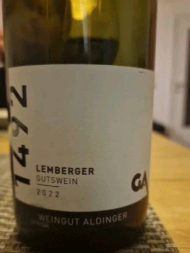 Aldinger 1492 Lemberger | Vivino US