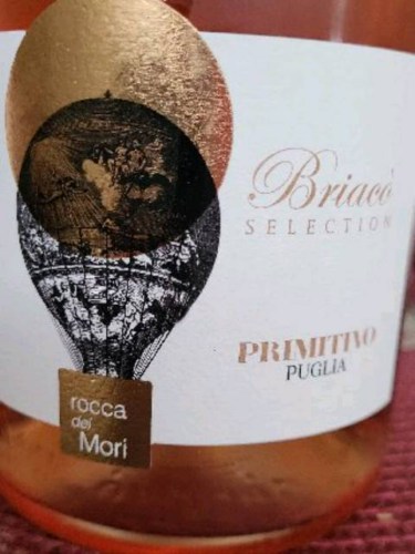 Apollonio Rocca dei Mori Briacò Selection Primitivo Rosato | Vivino US