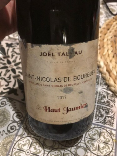Joel Taluau Le Haut Jaumier Saint-Nicolas-de-Bourgueil | Vivino France