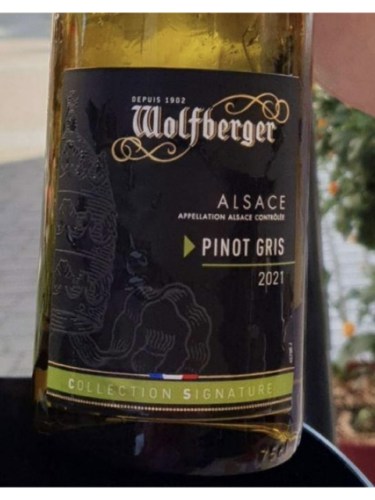 Wolfberger Collection Signature Pinot Gris | Vivino US