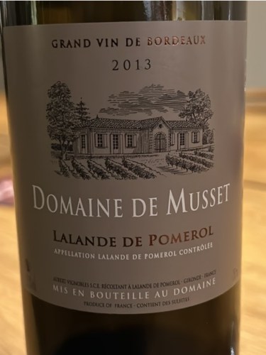 2022 Château Jean de Gue Domaine de Musset Lalande-de-Pomerol | Vivino US