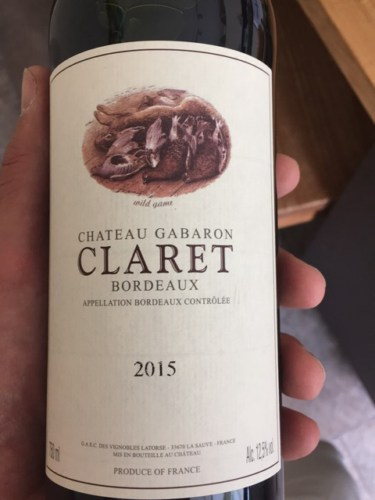 Château Gabaron Claret Bordeaux | Vivino US