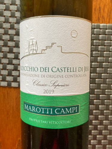 2019 Marotti Campi Verdicchio dei Castelli di Jesi Classico Superiore ...