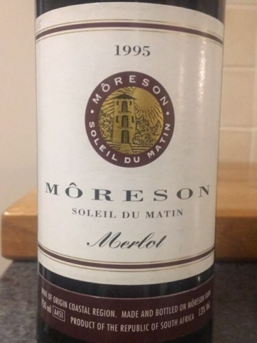 Môreson Merlot | Vivino US