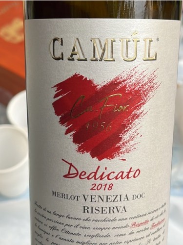 Camúl Ca. Fior Dedicato Merlot Riserva | Vivino US