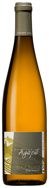 2018 Agape Expression Pinot Gris | Vivino US
