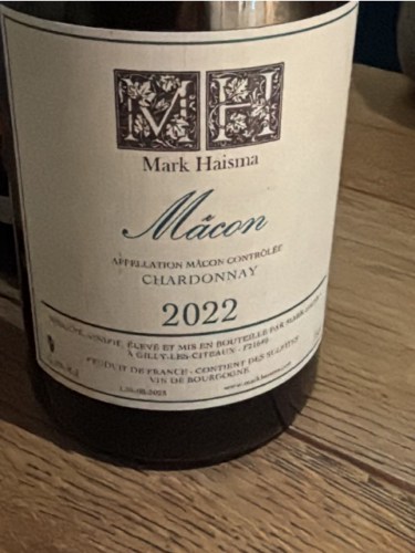 Mark Haisma Mâcon Chardonnay | Vivino US
