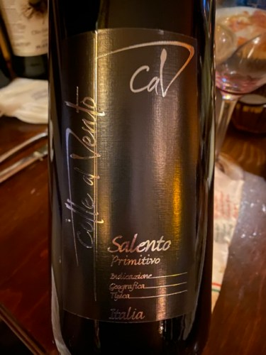 Colle Al Vento Primitivo Salento | Vivino Brasil