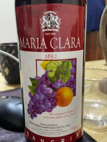 N.V. Destileria Limtuaco Maria Clara Sangria | Vivino US