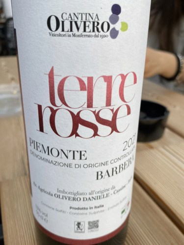 Cantina Olivero Terre Rosse Barbera | Vivino US