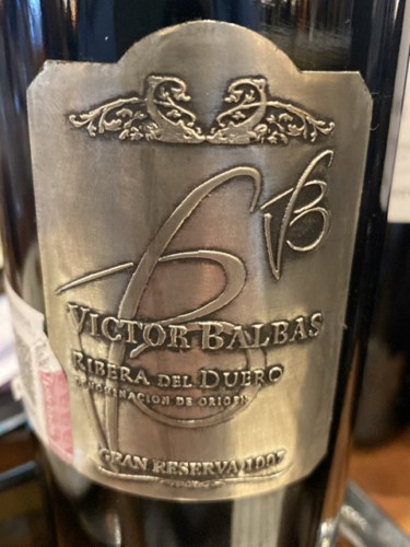 Balbas Victor Balbas Gran Reserva | Vivino US