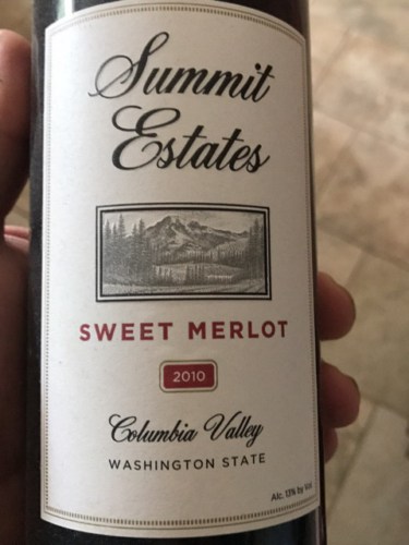 Summit Sweet Merlot | Vivino US