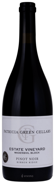 Patricia Green Cellars Estate Vineyard Wadensvil Block Pinot Noir ...