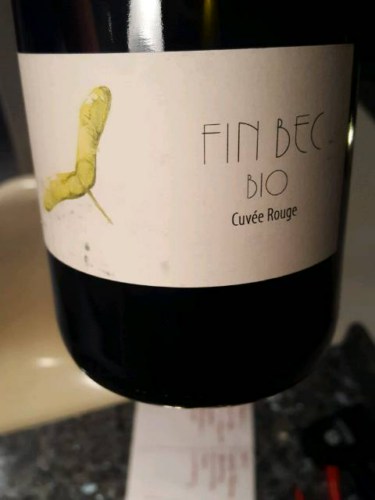 Cave Fin Bec Cuvée Rouge Bio | Vivino US