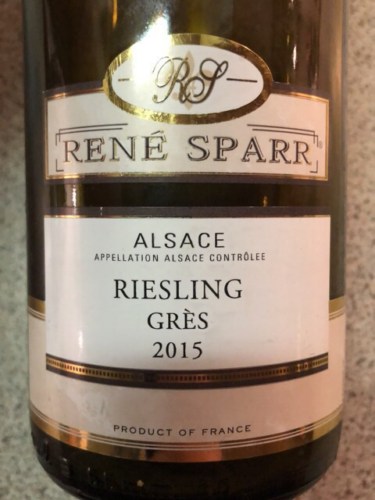 René Sparr Grés Riesling | Vivino US
